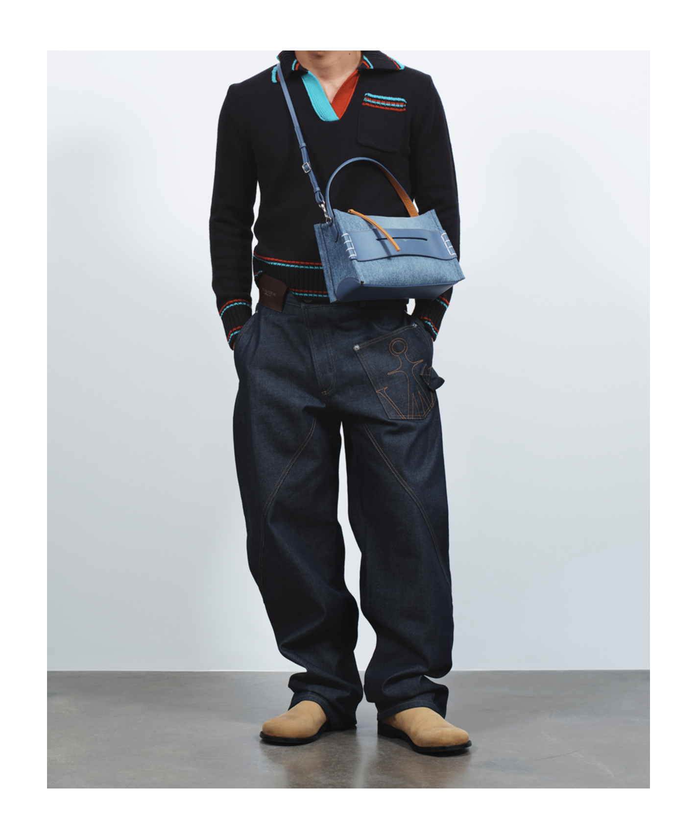 J.W.ANDERSON J.W.Anderson Denim Shoulder Bag